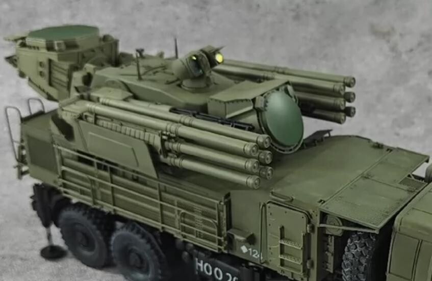 1:35 Russian Pantsir-S2 Pro built Finished Display Model ( Tiger Model ...