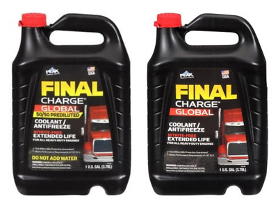 Peak Final Charge Global CONCENTRATE Antifreeze Red (Case of 6) FXA0B3 ...