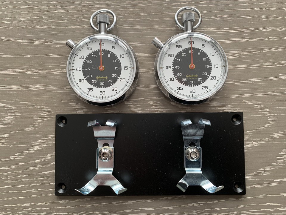 Swiss Gallenkamp Stopwatch Set Dashboard Rally Timer 9 (Recently ...