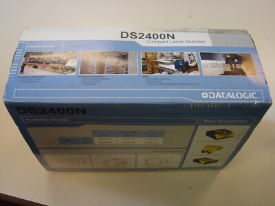 DATALOGIC DS2400N-0200 SHORT RANGE COMPACT LASER BARCODE SCANNER (NEW ...