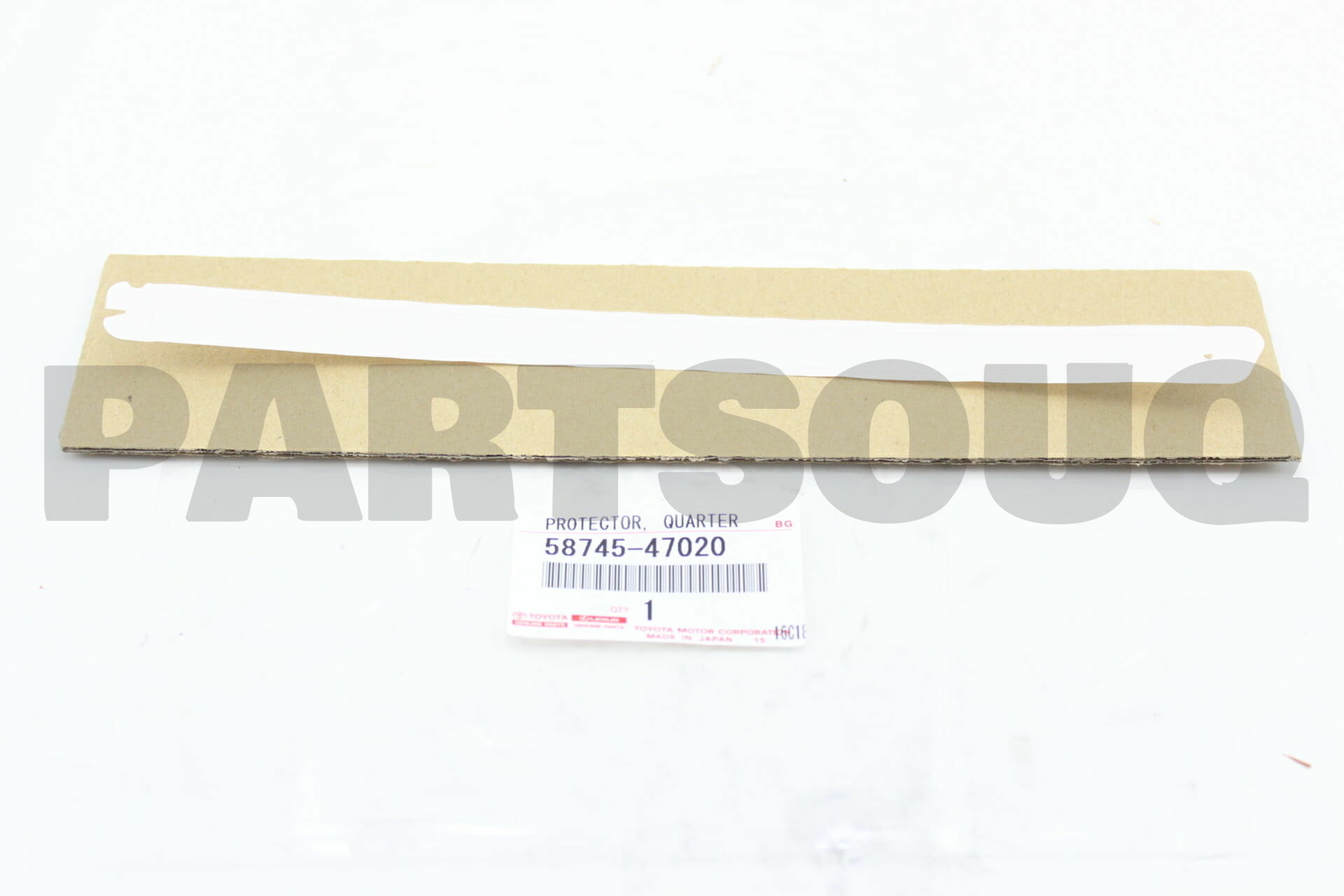 5874547020 Genuine Toyota PROTECTOR, QUARTER PANEL, FRONT RH 58745 ...