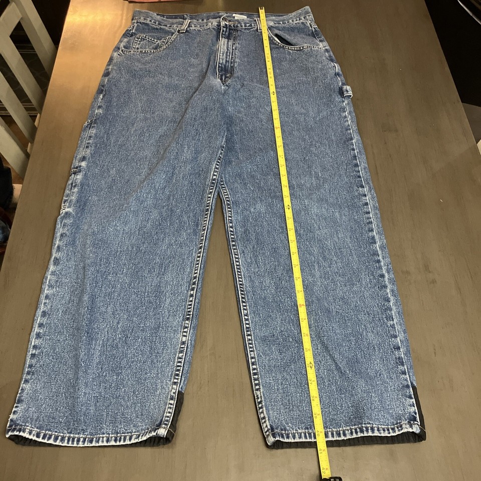 Vtg Levis L2 Baggy Wide Leg Lee Pipes 34x30 Kick plate Reinforced Jnco ...