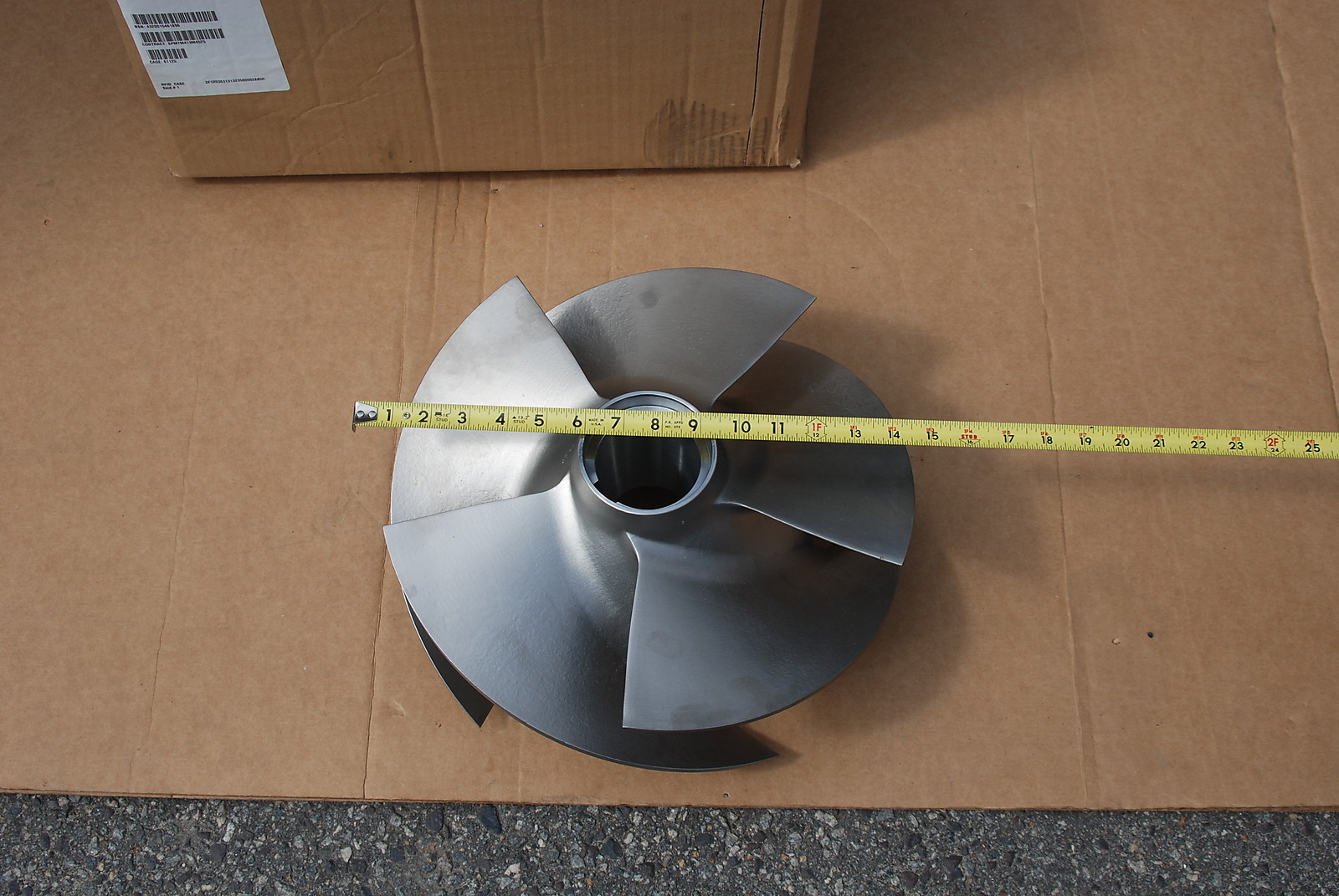 HAMILTON JET 105951 WATERJET IMPELLER HJ364 39KW DRIVE NSN 4320-01-546 ...