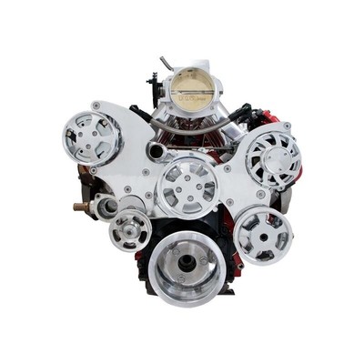 TSP 81200 LS1, LS2, LS6 Serpentine Belt Front Drive System, Polished | eBay
