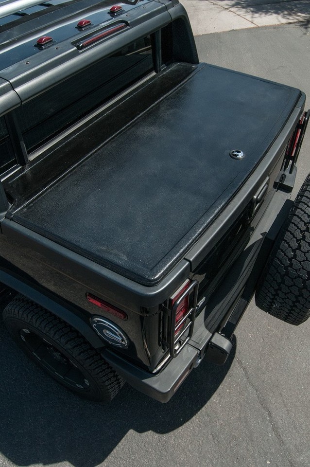 HPC Hummer H2 SUT Locking Hard Tonneau Cover | Genuine OEM | Hard Cover ...