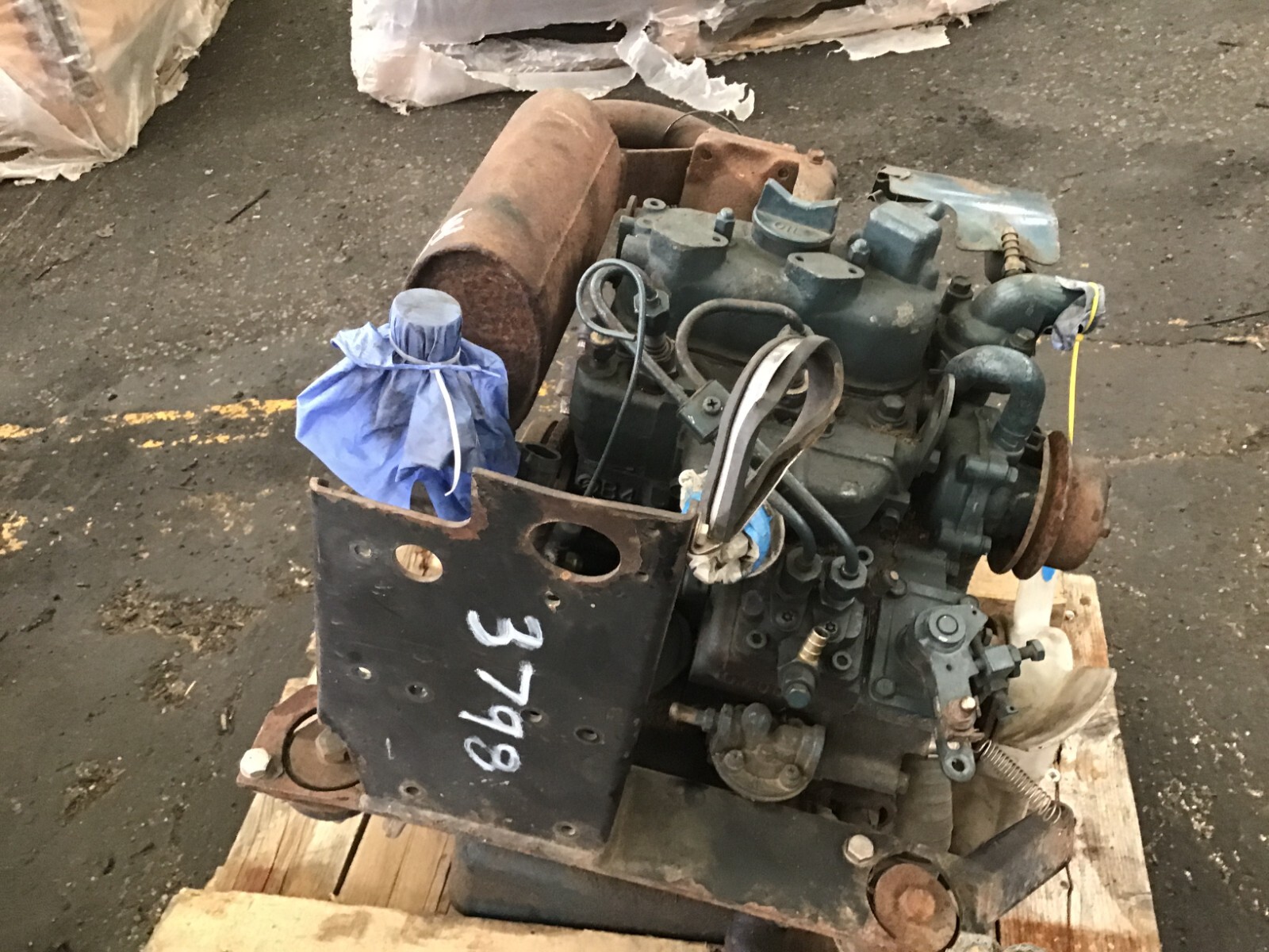 Kubota Z400 2 Cylinder Engine spares or repairs (E3798) | eBay UK