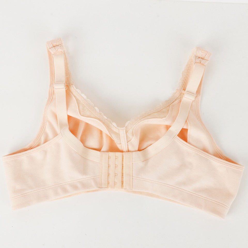 PLUS SIZE 36-54 AA-G Women Bra Lace Large Bosom Lingerie Wireless ...