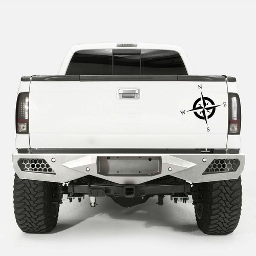 Compass Camping Mountain Graphic Decal Vinyl Sticker for Auto Truck RV ...