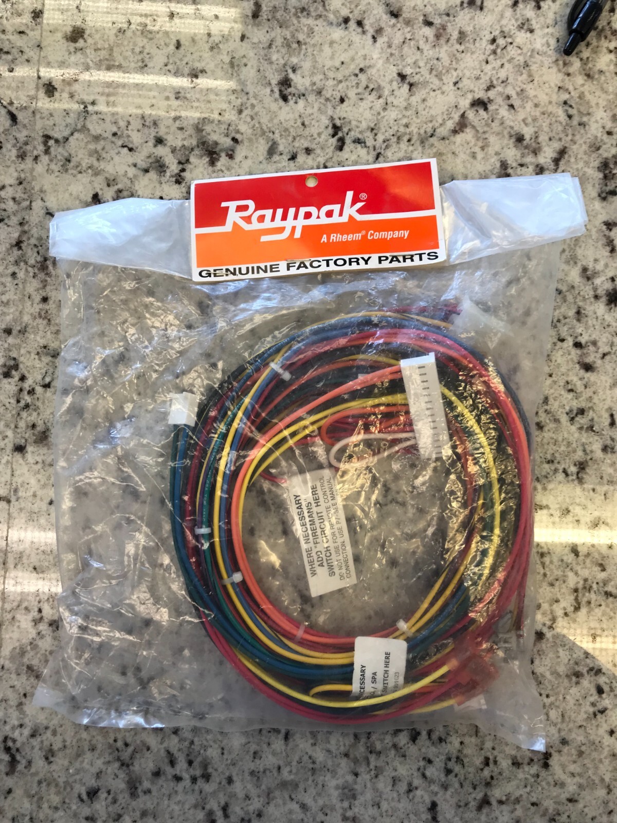 Raypak Pool Heater R185A-R405A IID Wire Harness 006738F | eBay