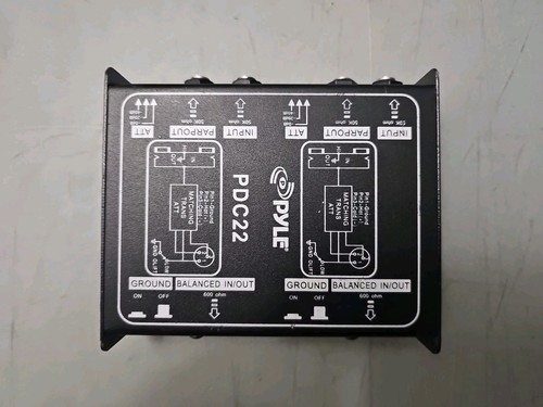 Pyle PDC22 1/4" Direct Box | eBay