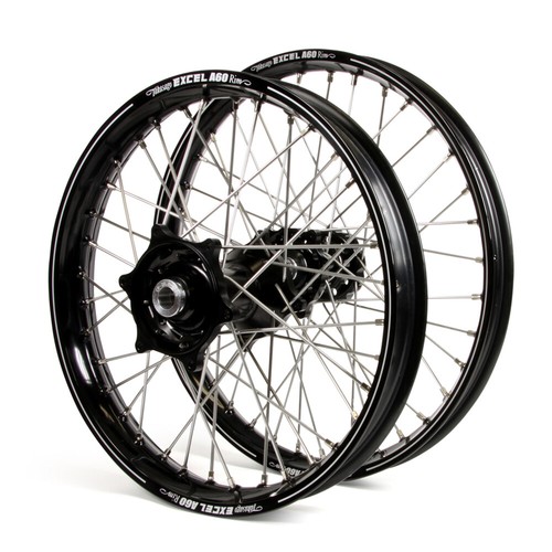 Yamaha YZ125 2002-2007 Wheel Set Black Excel A60 SNR MX Rims Black ...