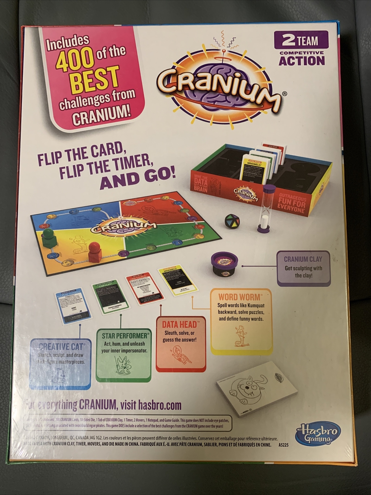 Board Game -The Best of Cranium by Hasbro Age 16+ Players 2-4 Brand New ...
