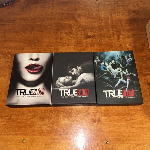 True Blood Season 1 2 3 DVD Seasons 1-3 HBO TV Series C28 | eBay