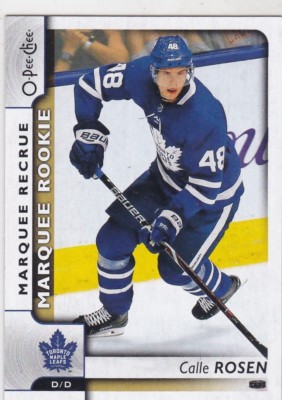 CALLE ROSEN 2017-18 17-18 UPPER DECK 2 OPC O-PEE-CHEE UPDATE RC #637 ...