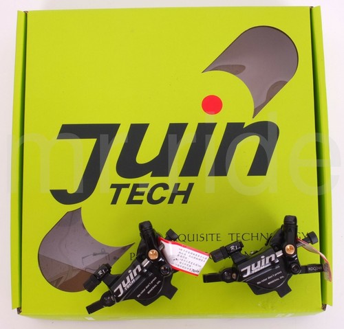 Juin Tech R1 Hydraulic Cable Pull Disc Brake set CX or Road Bike Black ...