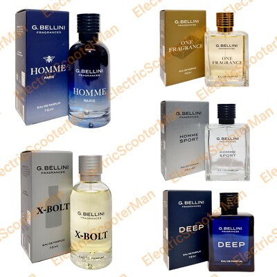 G. Bellini Men 75ml Fragrances One Fragrance Deep Homme Paris / Sport X ...