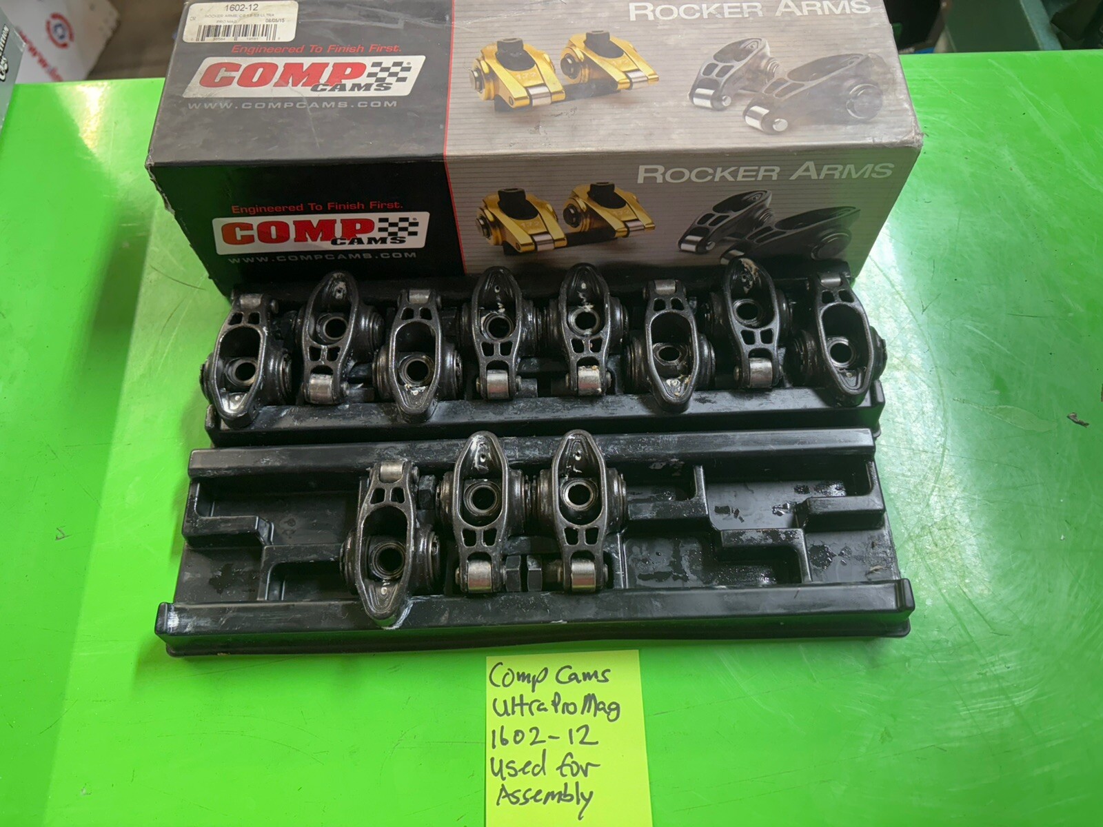 COMP Cams 1602-12 Ultra Pro Magnum Rocker Arms 1.6 Ratio, Full Roller ...