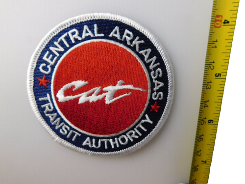 ARKANSAS TRANSIT AUTHORITY CENTRAL PATCH BADGE TRAIN BUS SOUVENIR | eBay