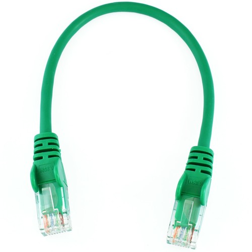 EXTRA SHORT 25cm ETHERNET NETWORK CABLE Cat5e Small Internet PC Patch ...