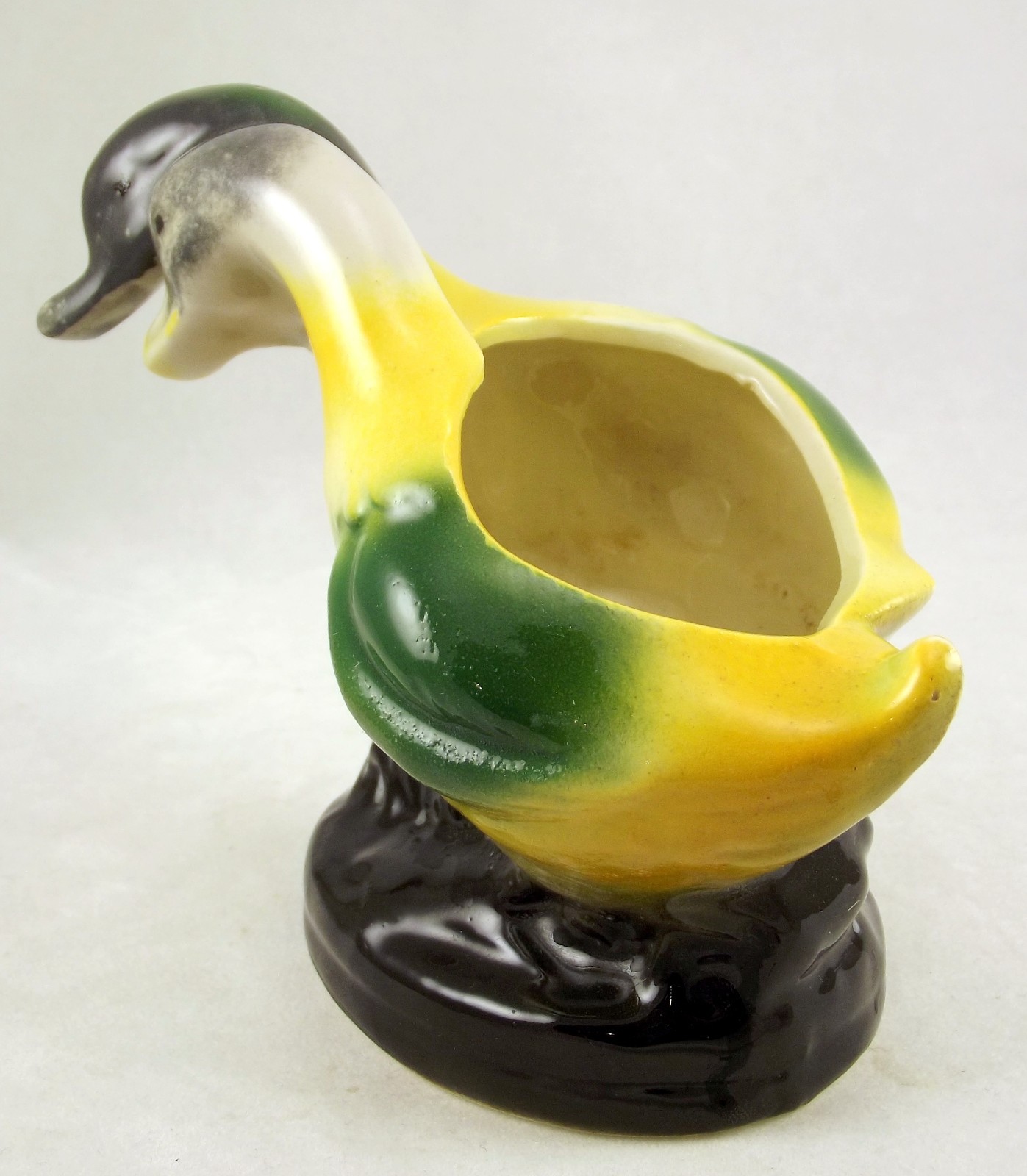 Cameron Clay Products Double Ducks Man Cave Planter Cache Pot Vintage ...