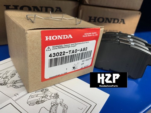 43022-TA0-A82 GENUINE OEM HONDA 2010 - 2017 ACCORD REAR BRAKE PADS (INC ...