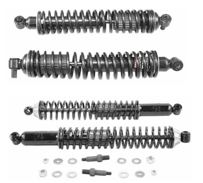 Monroe Load Adjusting Front Rear Shock Absorbers & Coil Spring Set For ...