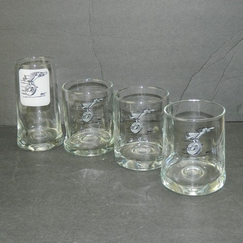 Vintage 1970’s Set of 4, BC Comics Johnny Hart Caveman Pinched Glasses ...
