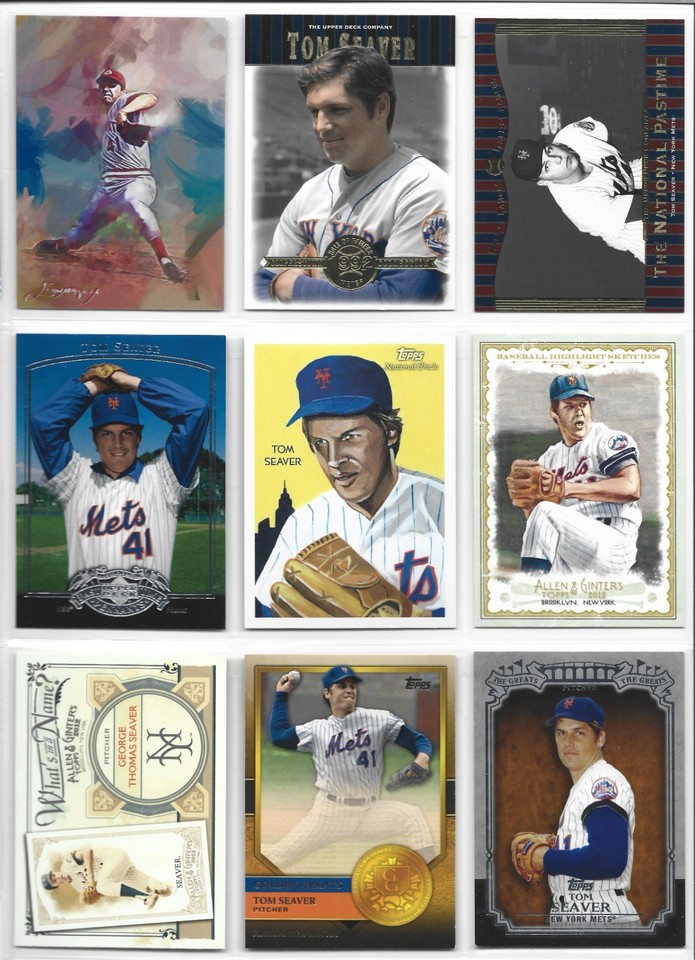 MLB - 21 card Tom SEAVER LOT - METS / Reds - NO DUPS | eBay
