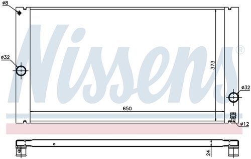 Radiator-T5, GAS, Eng Code: B5254T7, Turbo Front Nissens 65614 for sale ...