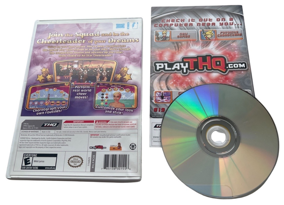 Nintendo Game Wii All Star Cheer Squad E is for Everyone Video Game | eBay