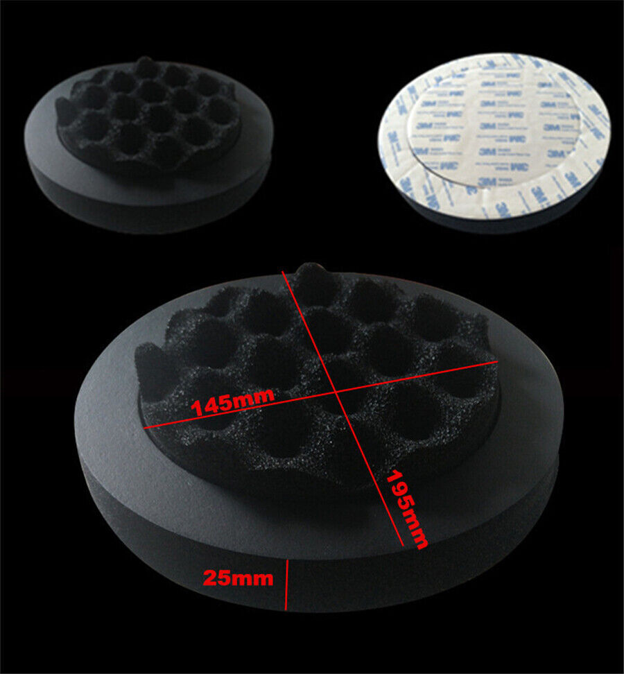 4x Foam Speaker Rings SEAL Sound Proofing Ring 6.5" Car Audio Anti ...