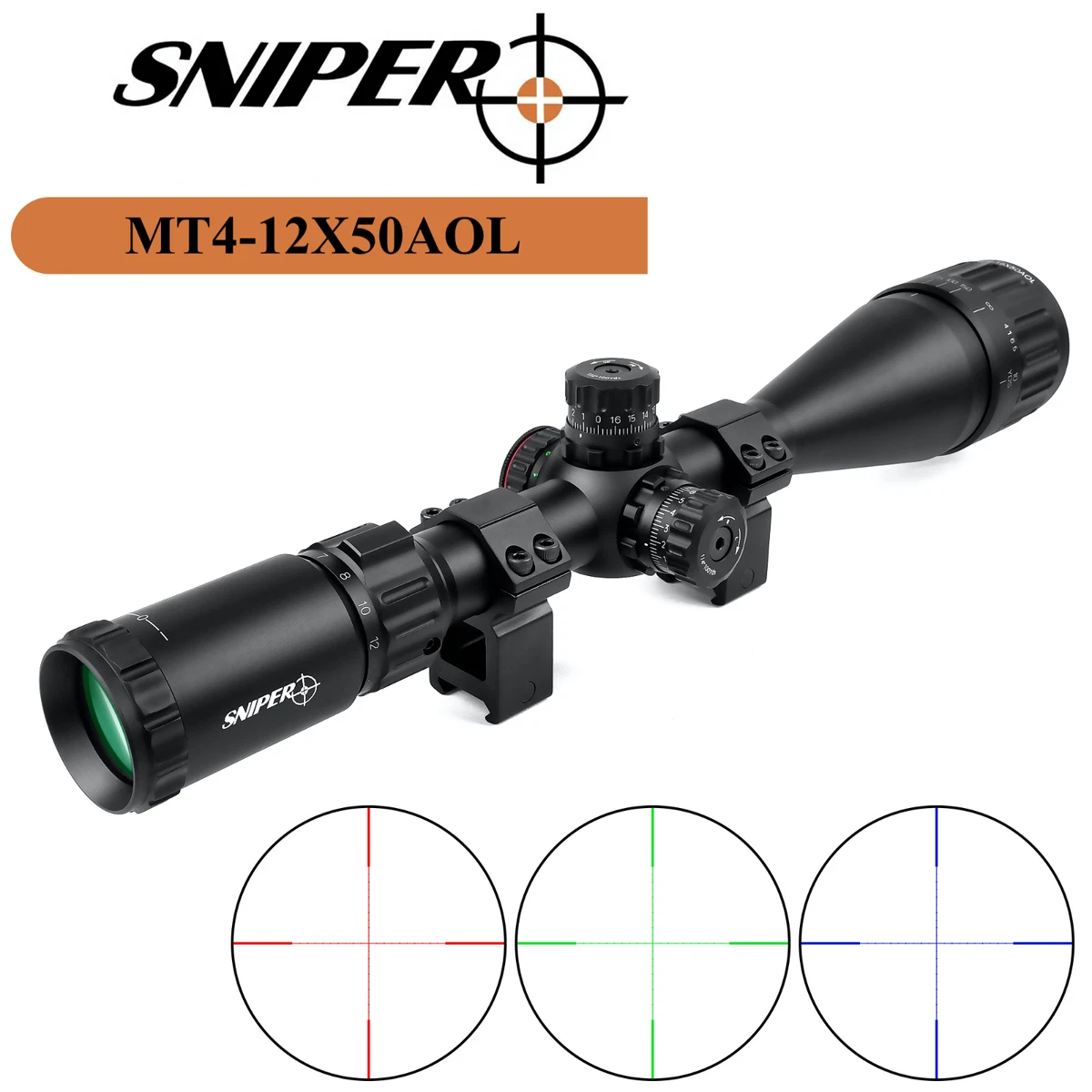 Sniper Rifle 12x Scope