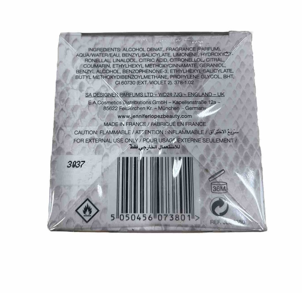 JLUST by JLO Jennifer Lopez eau de parfum Natural Spray 30 ml 1.0 Oz | eBay