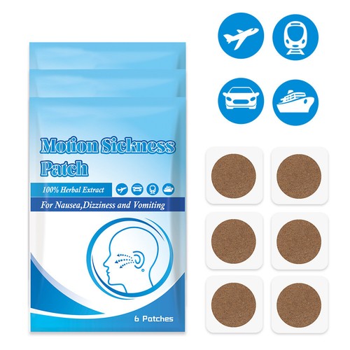 Motion Sickness Patch For Nausea Dizziness Vomiting Herbal Plaster ...