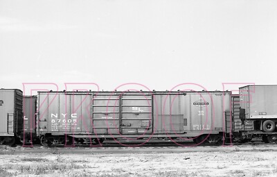 New York Central (NYC) Steel Boxcar 87605 - 8x10 Photo | eBay