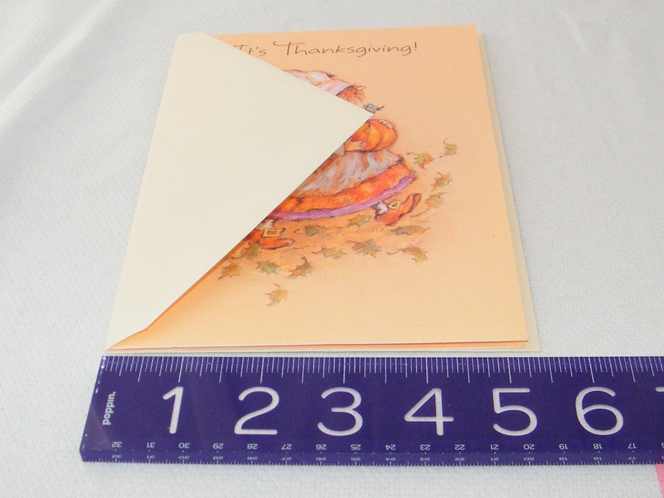 Hallmark - Current - Ambassador Thanksgiving Greeting Card & Envelope ...