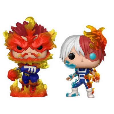 My Hero Academia Endeavor & Todoroki Pop! Vinyl 2-Pack Collectable ...