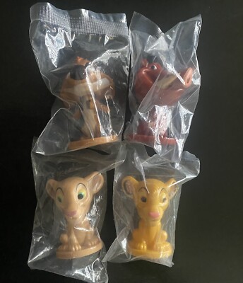 Kellogg’s Disney Lion King Bobble Head Set SEALED (Simba, Timon, Pumbaa ...
