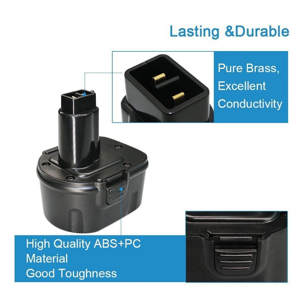 4.6Ah 12V For DEWALT DC9071 DC742 DC940 DW9071 DW9072 DW930 DW927 ...