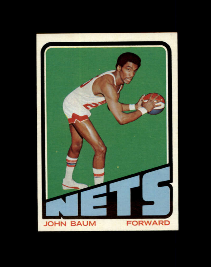 1972 Topps Basketball #191 John Baum STARX 7 NM (CS113375) | eBay