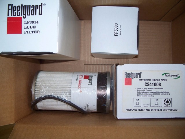 FLEETGUARD Kit MK1306700 CS41008,Filter LF3914,Fuel FF5380 filter ...