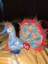 Flashy the Peacock - Beanie Babies - Beaniepedia