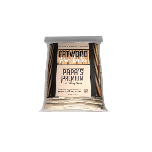 Fatwood 4 lb Bundle Natural Fire Starter Sealed Indoor/Outdoor Easy ...