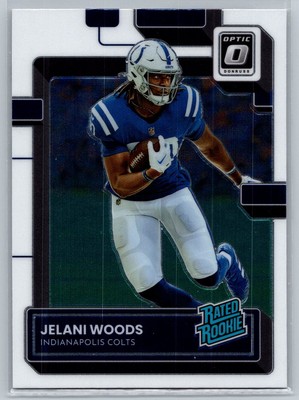 2022 Donruss Optic Jelani Woods #287 Indianapolis Colts Rookie | eBay