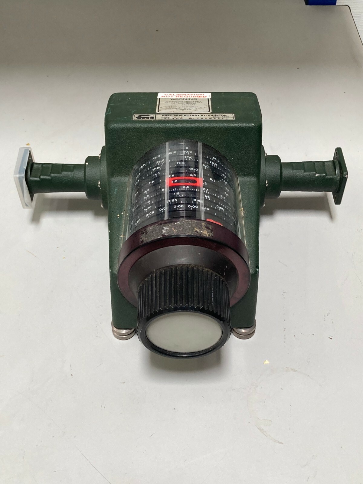 FMI Flann Microwave Waveguide Precision Rotary Attenuator Model 17110 - Variable | eBay