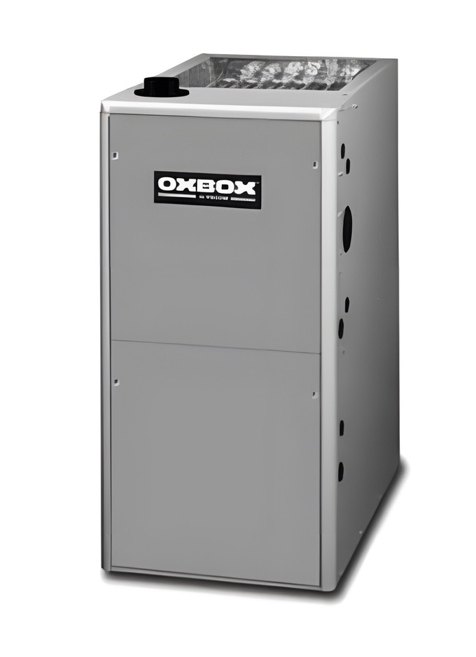 Oxbox 2 Ton 13 SEER A/C 1.5-3 Ton 17" Coil & 95% 54K BTU Furnace HVAC ...