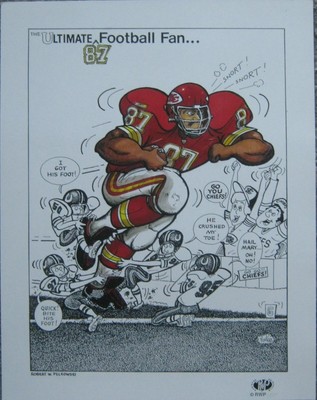 ULTIMATE #87 FOOTBALL FAN- NFL KC CHIEFS Souvenir Special 2024 ...