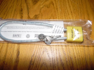Project Child Safe Cable Gun Lock with 2 Keys New in Original Package ...