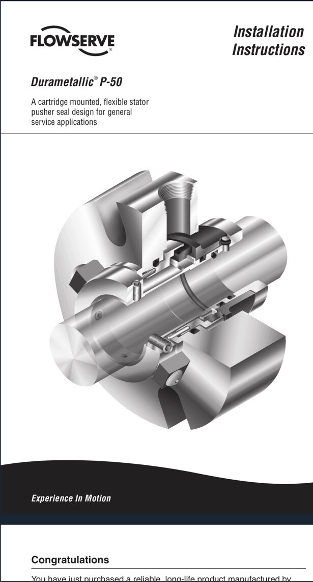 FLOWSERVE 415920, Stator Pusher Seal P-50, 1.25 inch, NEW | eBay