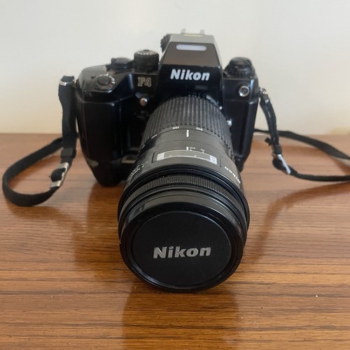 Nikon F4s SLR Film Camera Body F4 MB-21 & F Nikkor 70-210mm F/4-F/32 ...